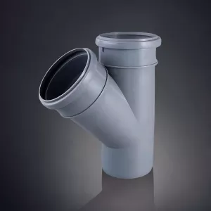 Тройник косой канализационный 45° PPH, WaterPro Uzbekistan